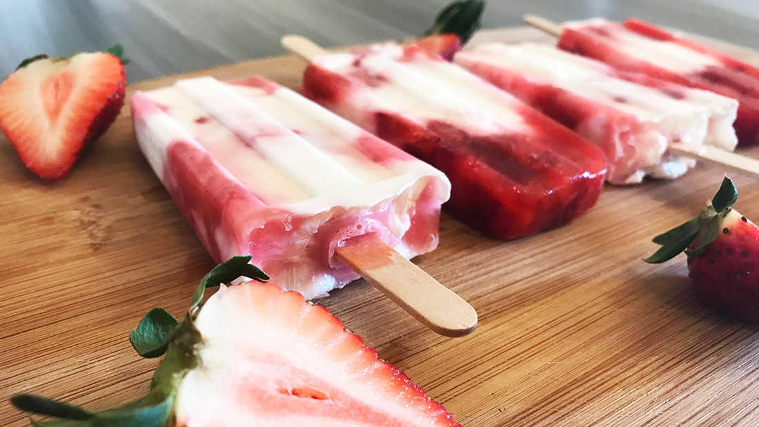 Strawberry Cream Pops | Old Orchard Brands